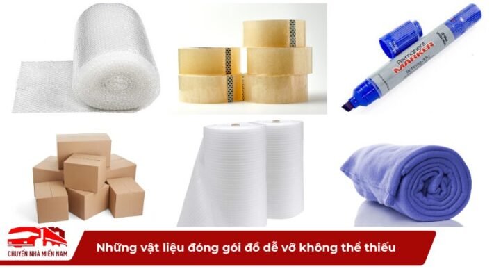 Cách đóng Gói đồ Dễ Vỡ An Toàn Khi Vận Chuyển Nhà